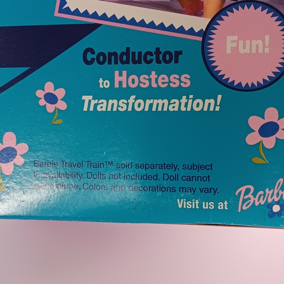 Mattel | Toys | Vintage 20 Barbie Doll Travel Train Fun Doll ...